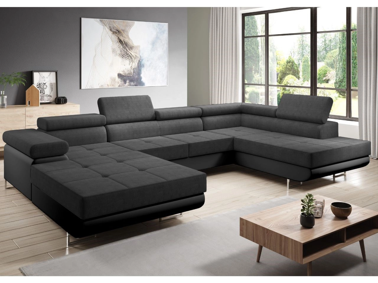 Faszinierend Moderne Ecksofas Mit Schlaffunktion Bild